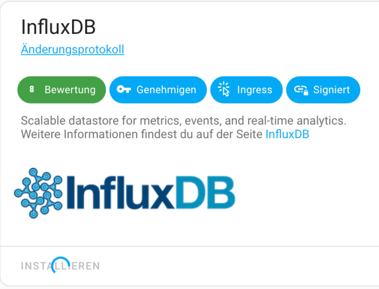 Influx DB installieren | Smart Home Assistant